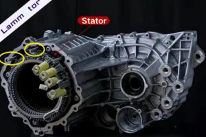 Comparison of Motor Stator and Rotor of Tesla, BYD, and Huawei