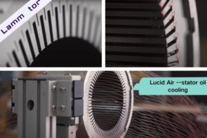 Tesla Model S Plaid vs Lucid Air Motor Stator Rotor Comparison